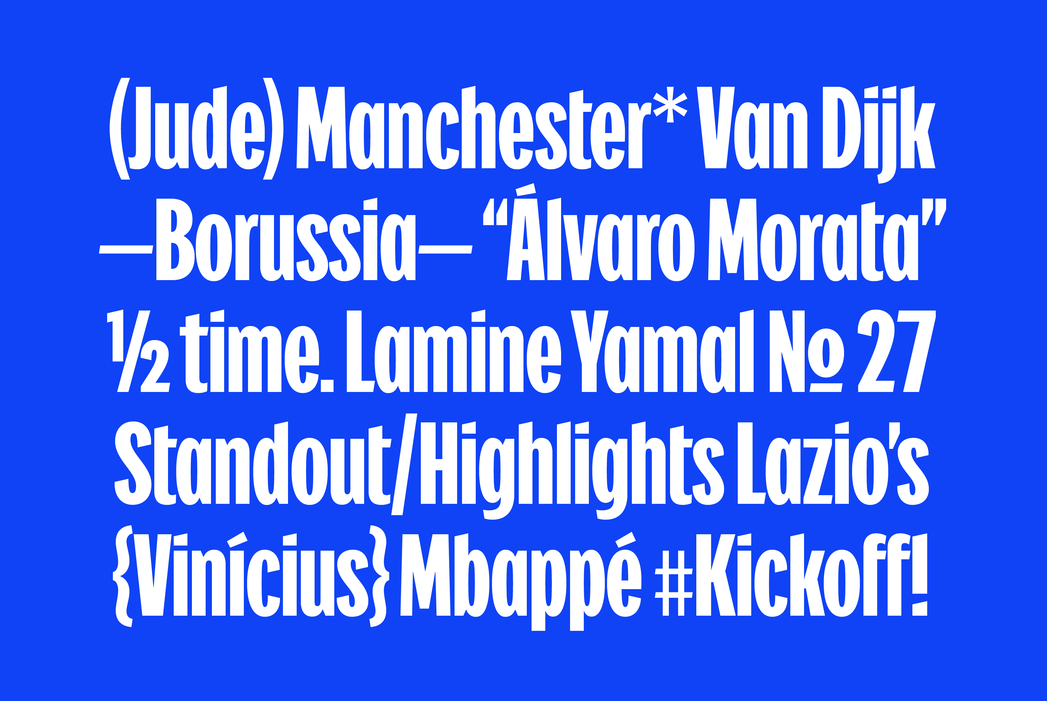 UEFA Champions League custom font · Branding with Type