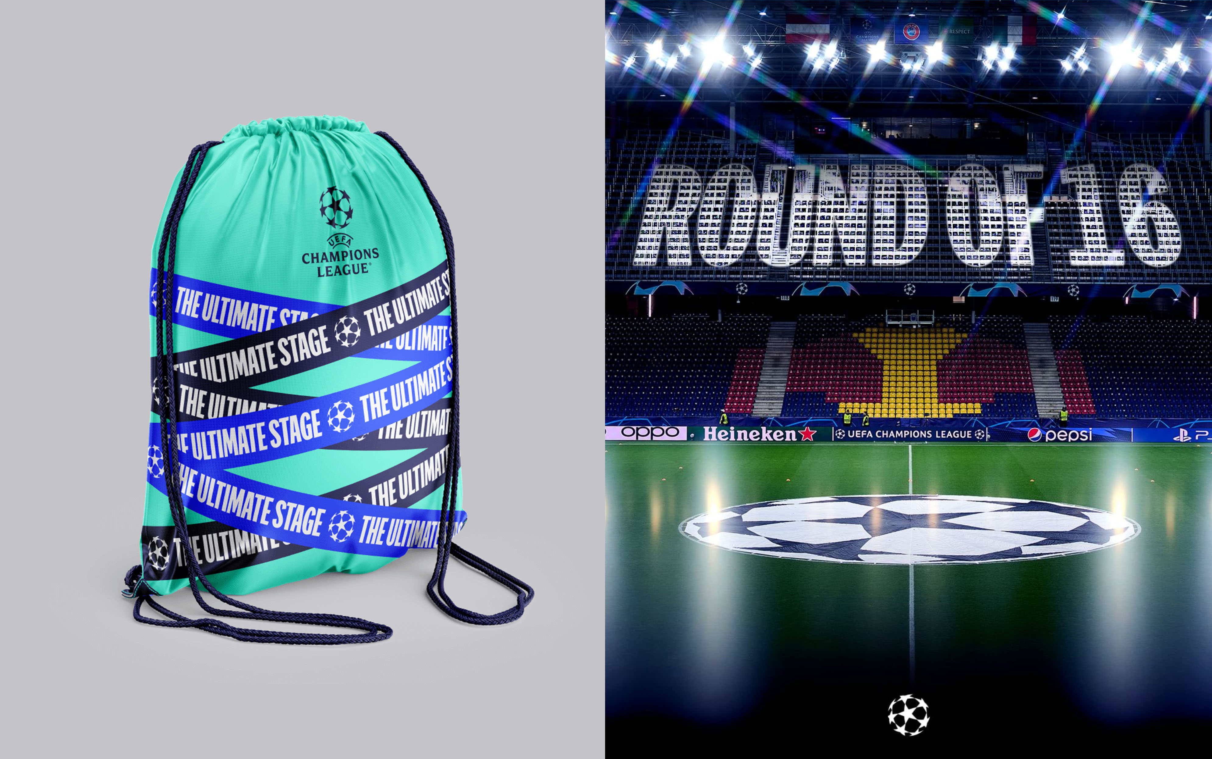 UEFA Champions League custom font · Branding with Type