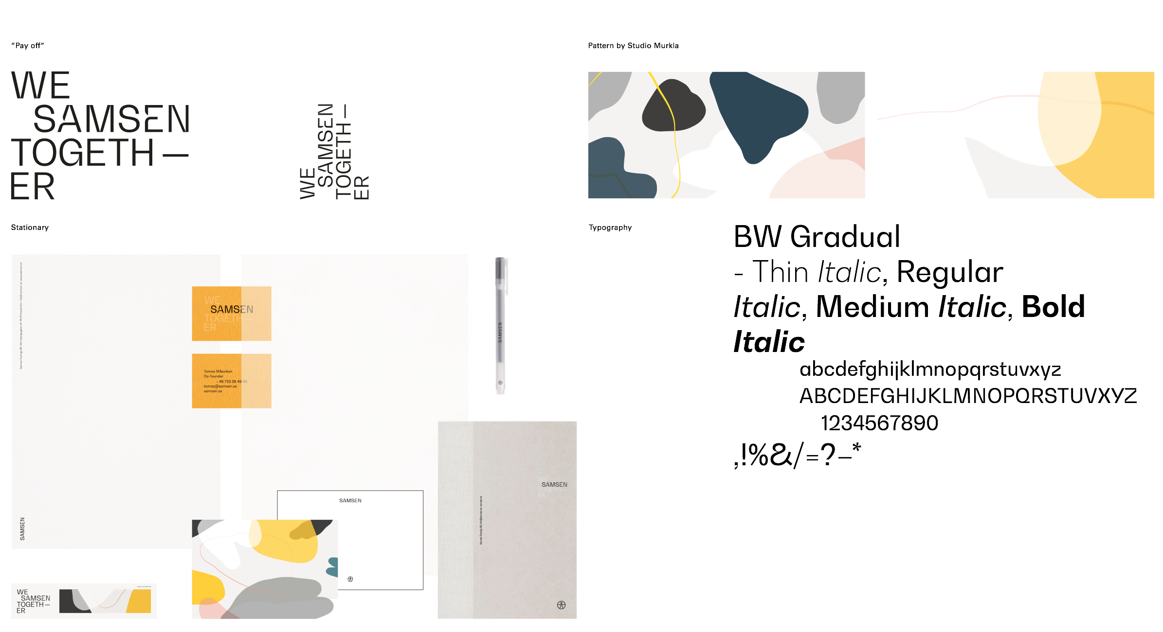 Samsen by Acid and Marble · Branding with Type